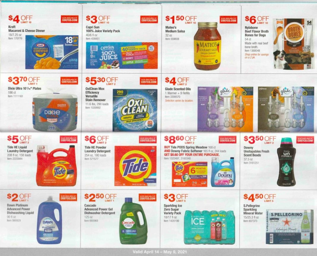 New April 2021 Costco Savings Book - Costco Deals