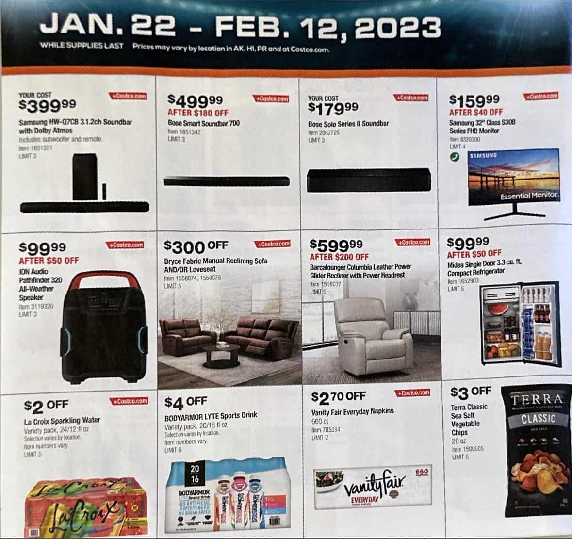 BIG GAME COSTCO SAVINGS! - Costco Deals
