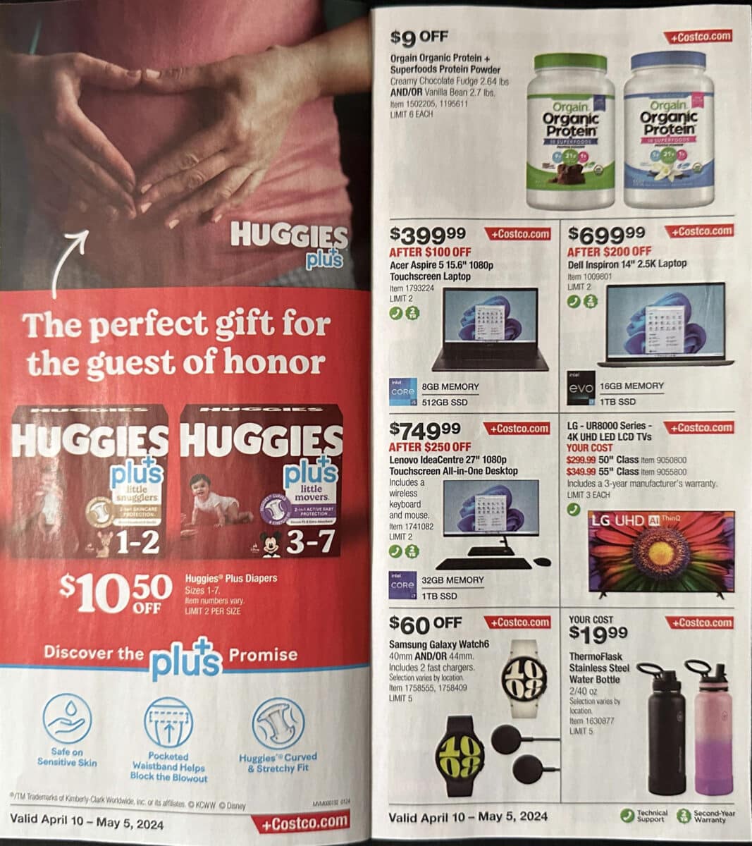 April 2024 Costco Savings Book! 4/10-5/5 - Costco Deals