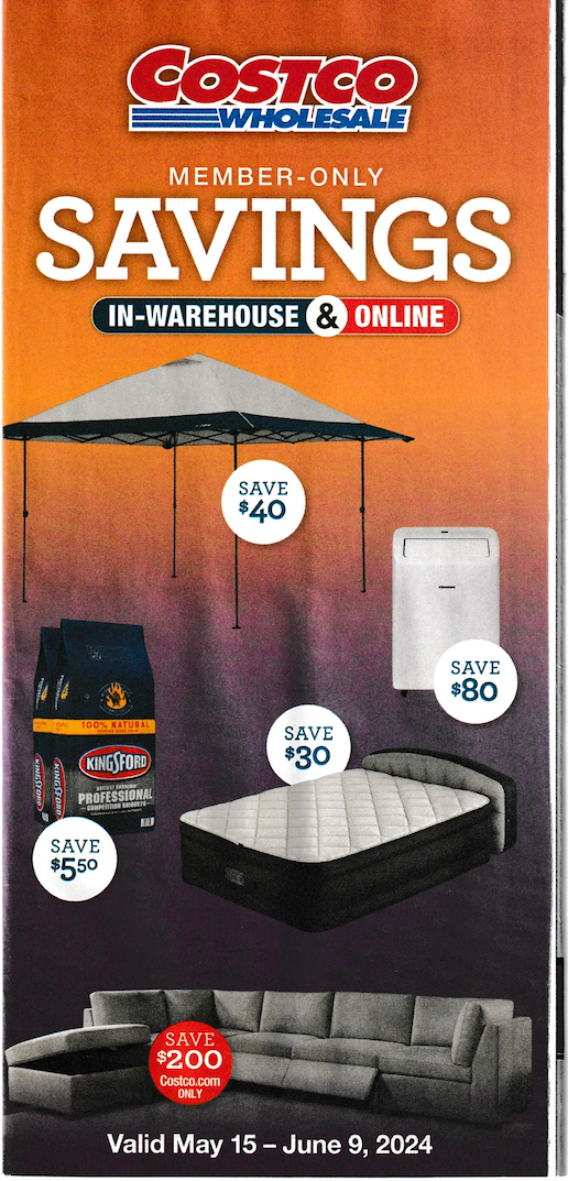 May 2024 Costco Savings Book! 5/15-6/9 - Costco Deals