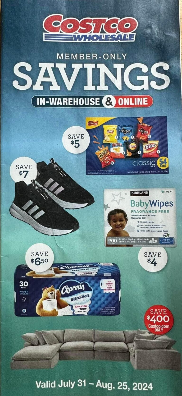 August 2024 Costco Savings Book! 7/31-8/25 - Costco Deals