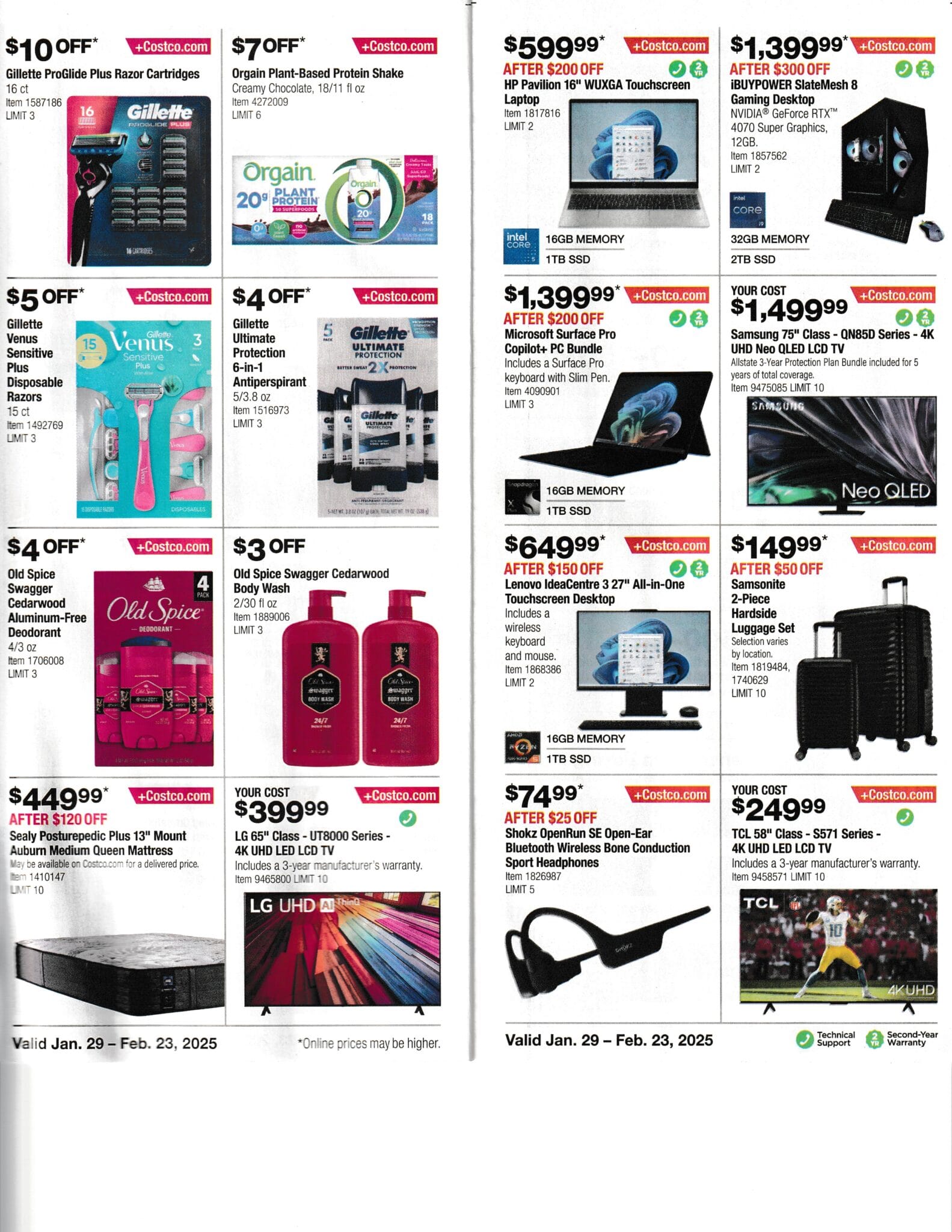 Jan/Feb 2025 Costco Savings Book! 1/29-2/23 - Costco Deals
