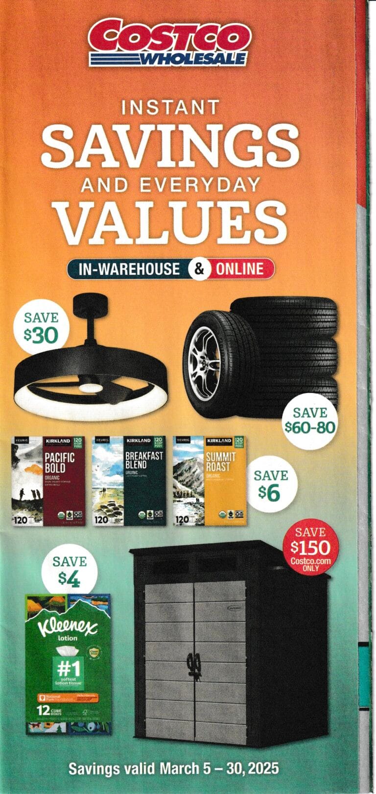 April 2025 Costco Savings Book! 4/9-5/4 - Costco Deals