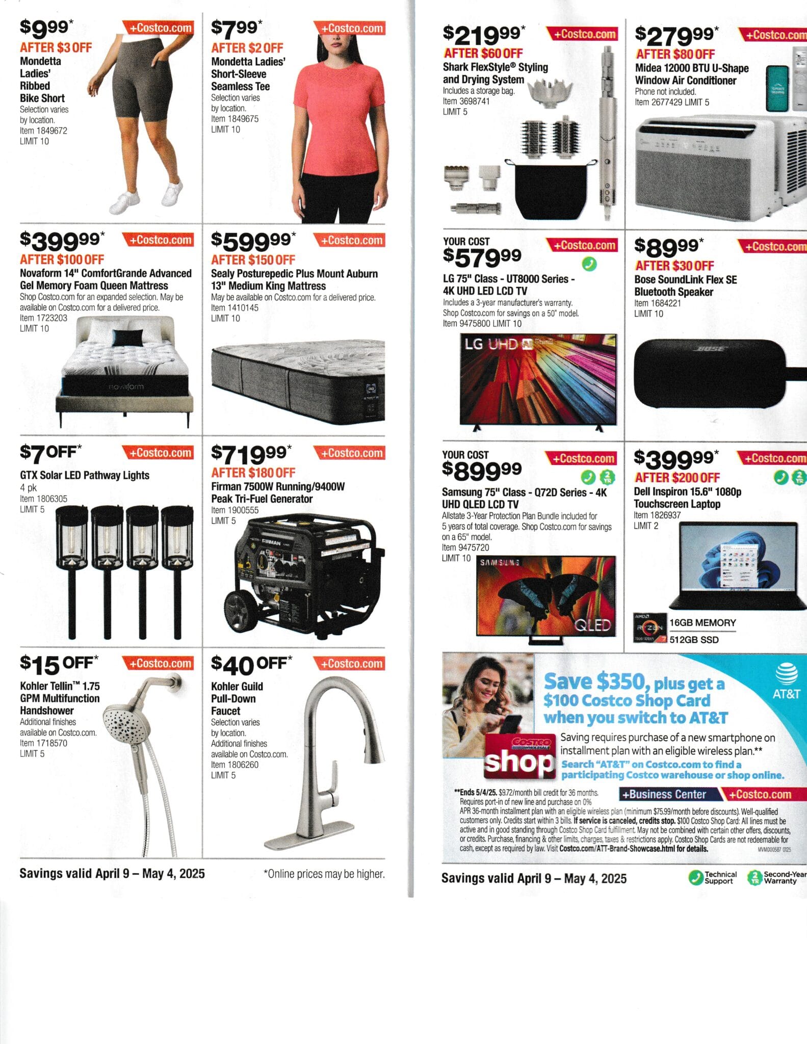 April 2025 Costco Savings Book! 4/9-5/4 - Costco Deals