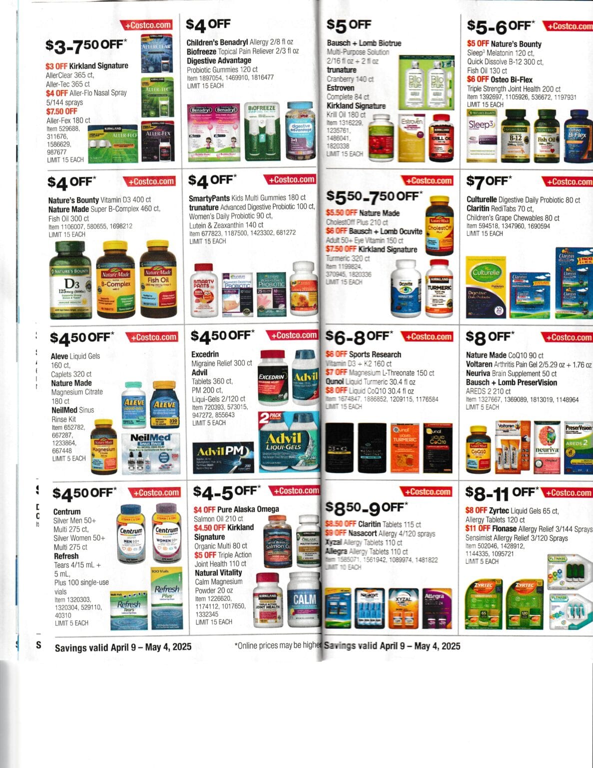 April 2025 Costco Savings Book! 4/9-5/4 - Costco Deals
