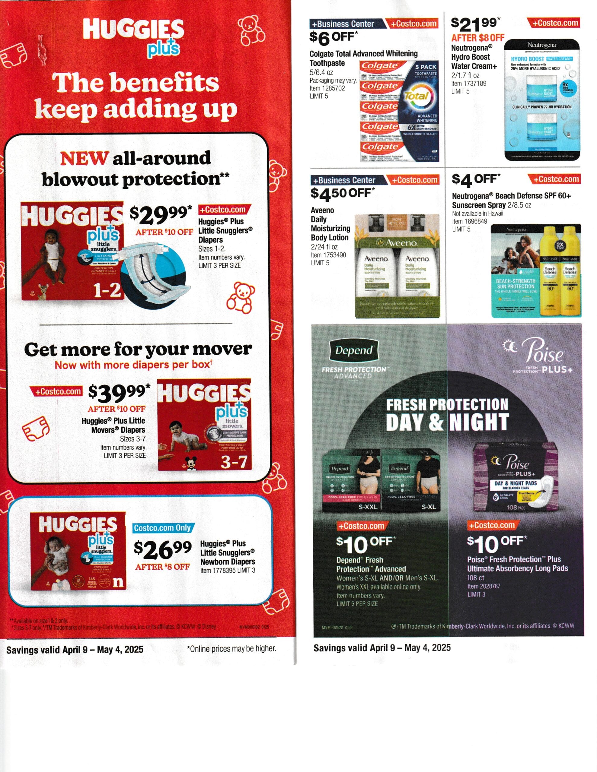 April 2025 Costco Savings Book! 4/9-5/4 - Costco Deals