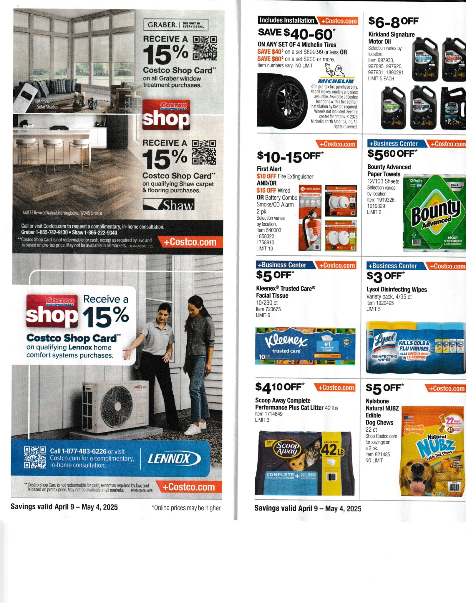 April 2025 Costco Savings Book! 4/9-5/4 - Costco Deals